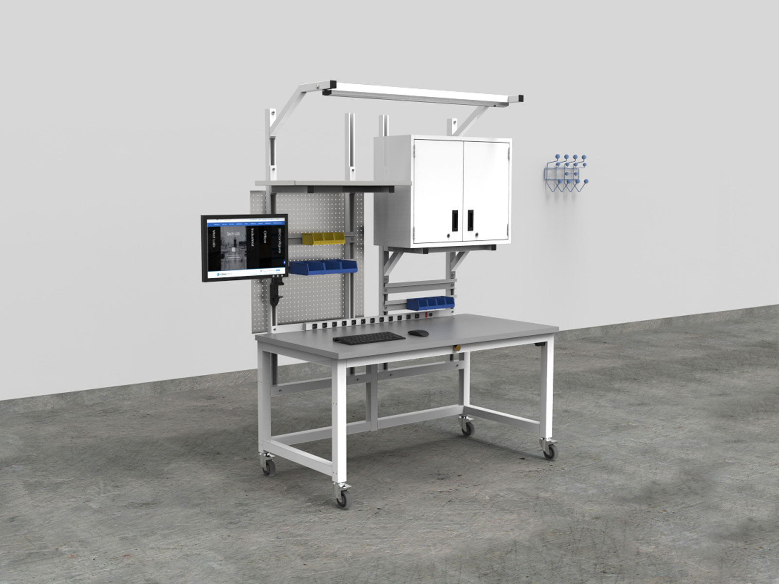 Height Adjustable ESD Workbench | Formaspace